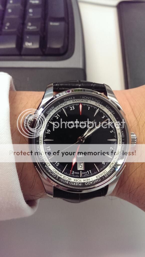 My first GMT, Hamilton Jazzmaster GMT Auto | WatchUSeek Watch Forums